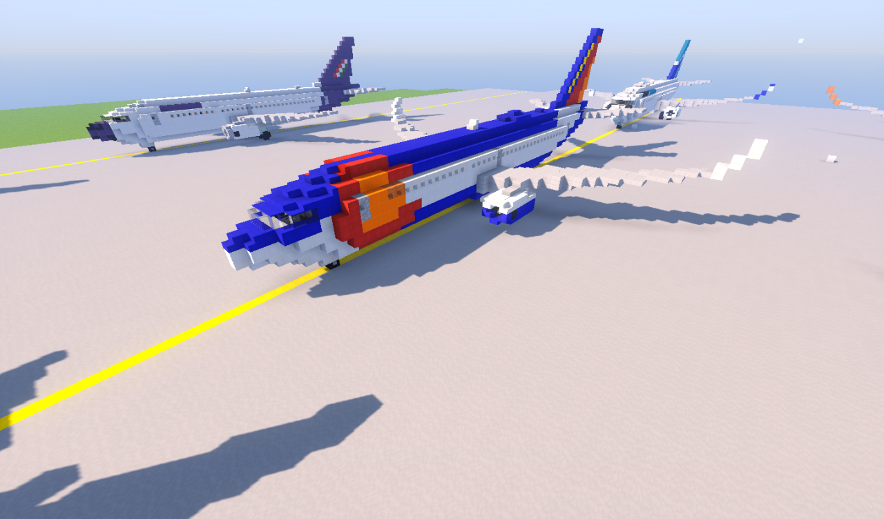 Boeing 737-700 | Liveries Minecraft Map