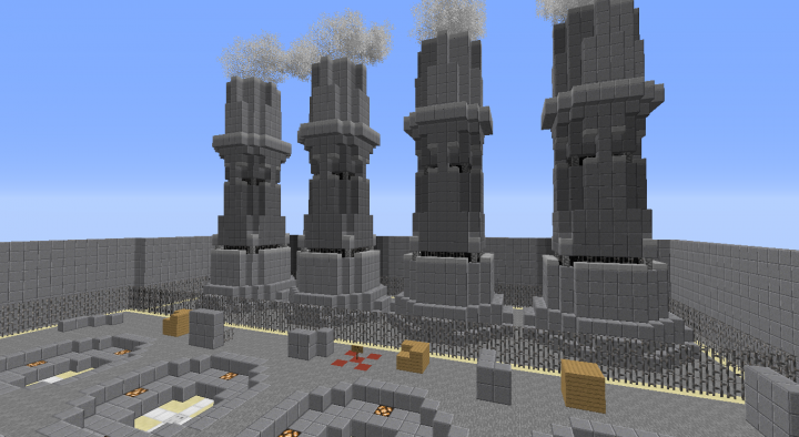 Alpha Nuclear Facility CS:GO Map - Vanilla 1.8 Minecraft Map