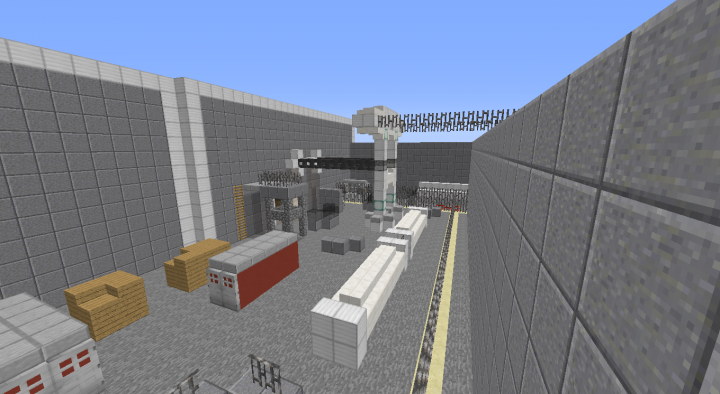 Alpha Nuclear Facility CS:GO Map - Vanilla 1.8 Minecraft Map