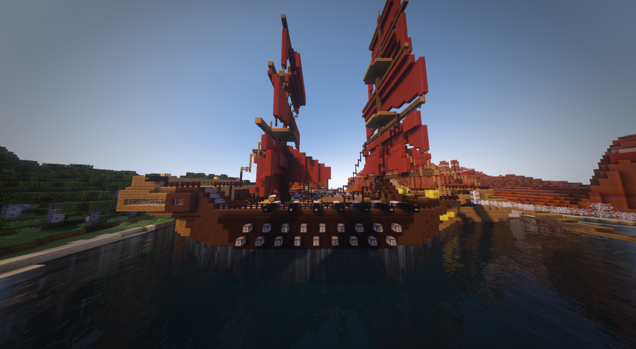 Pirate Ship 18th Century Style Minecraft Map