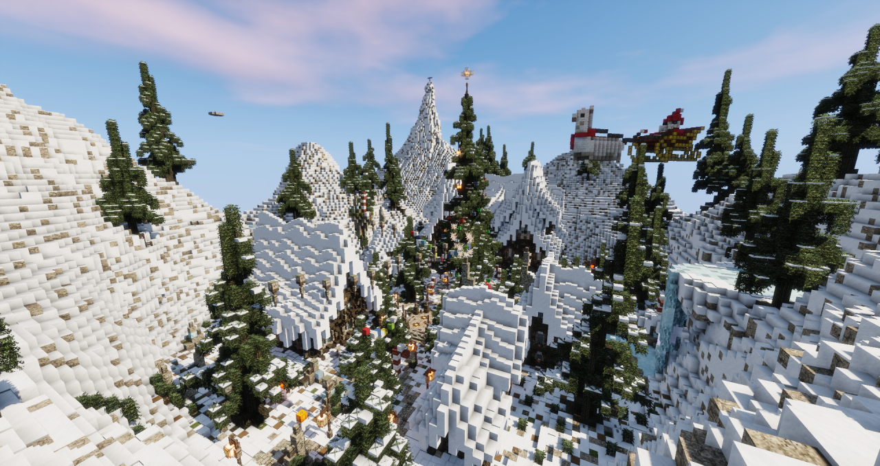Hub_winter Minecraft Map