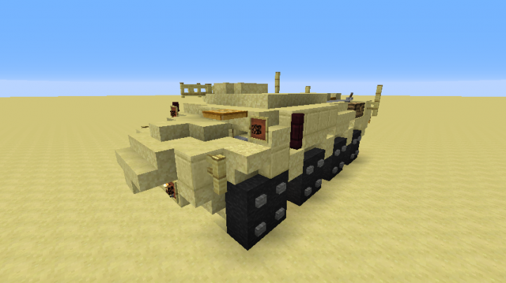 Stryker IAV Armored vehicle Minecraft Map