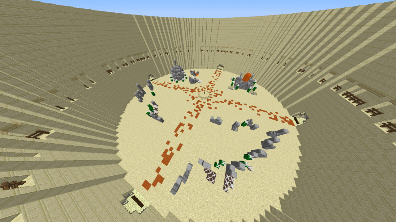 Classic PVP arena Minecraft Map