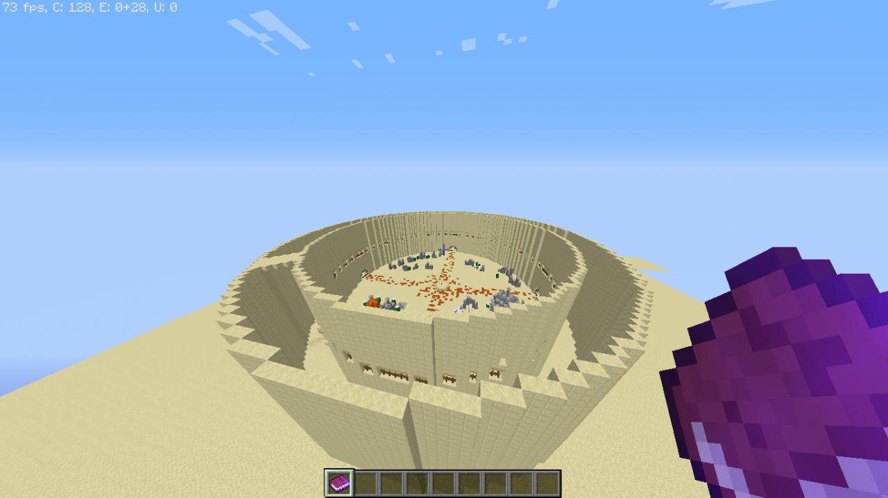 Classic PVP arena Minecraft Map