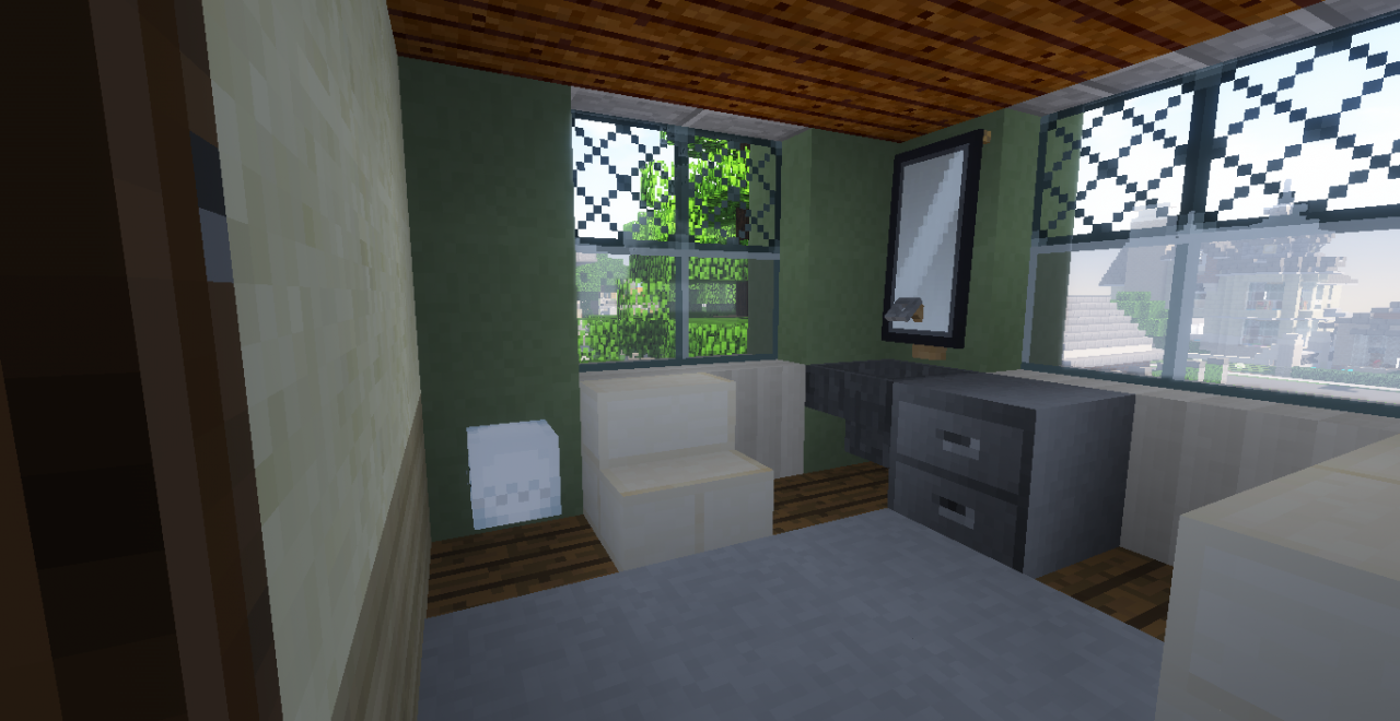 luxury Victorian mansion in Whitestone - Greenfield Minecraft Map