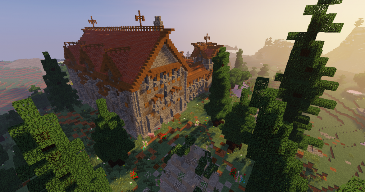 Small Medievam Manor Minecraft Map