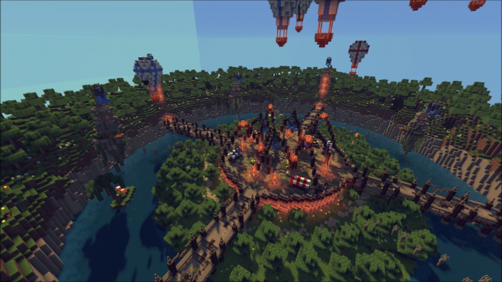 Epic Server HUB Minecraft Map