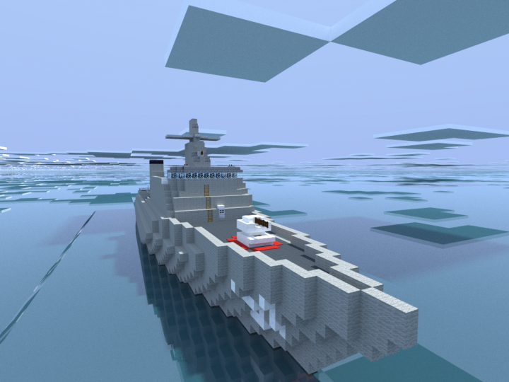 sigma class corvette Minecraft Map