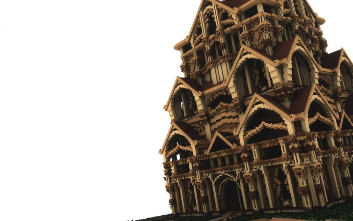 Random structure Minecraft Map