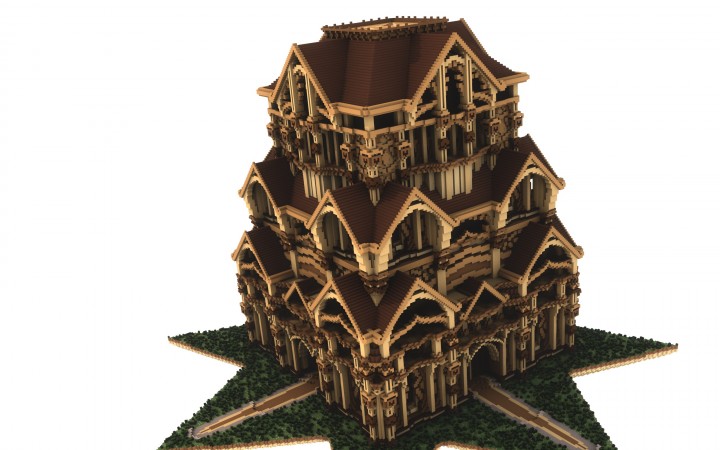 Random structure Minecraft Map