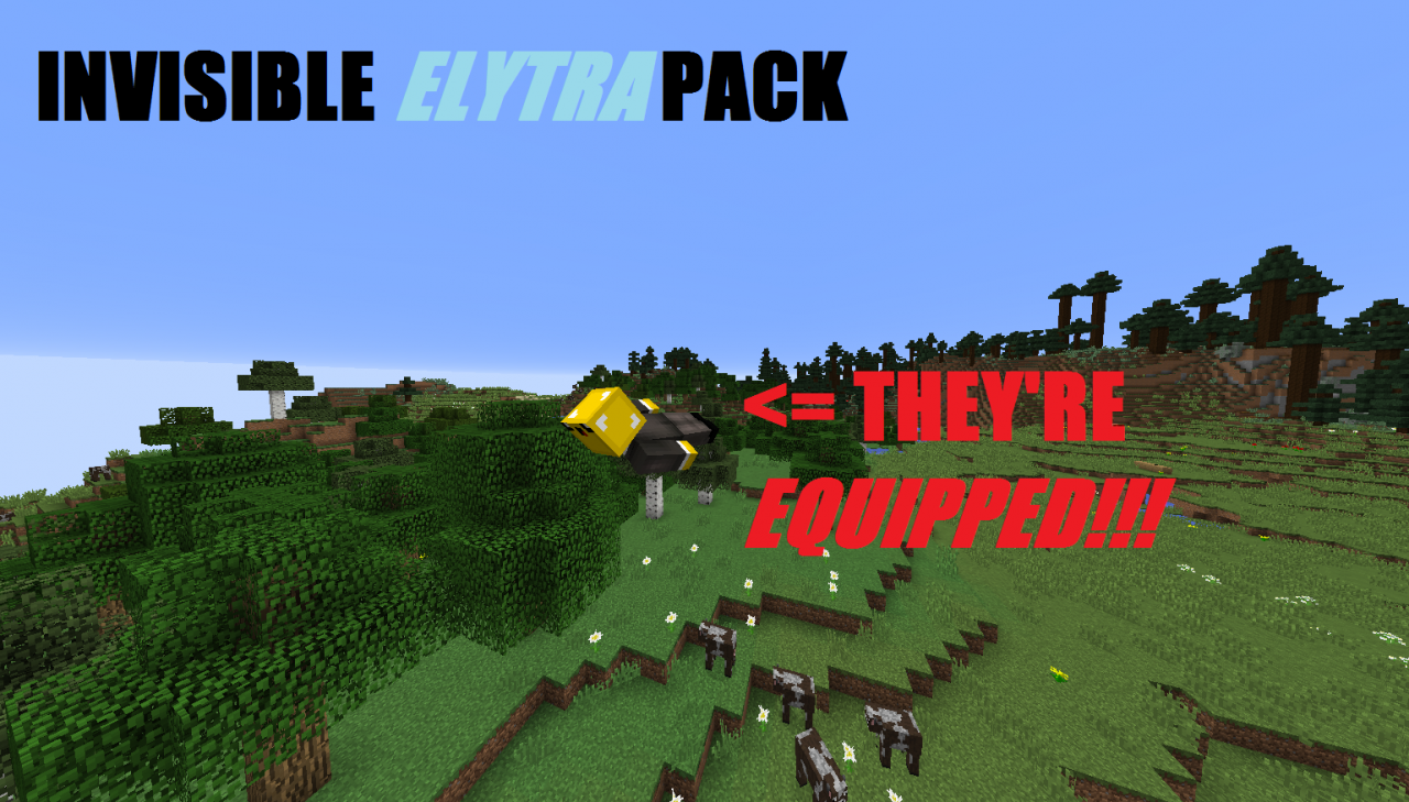 Invisible Elytra Pack [OLD] Minecraft Texture Pack
