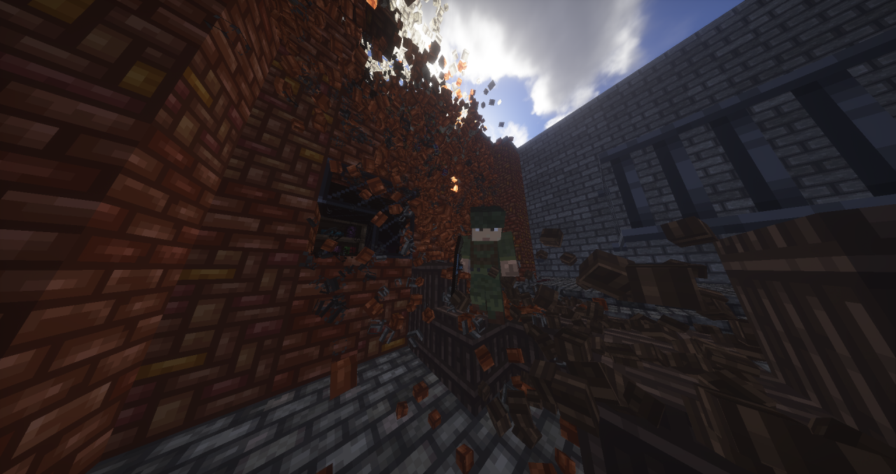 Hank A ww2 action machinima Minecraft Map