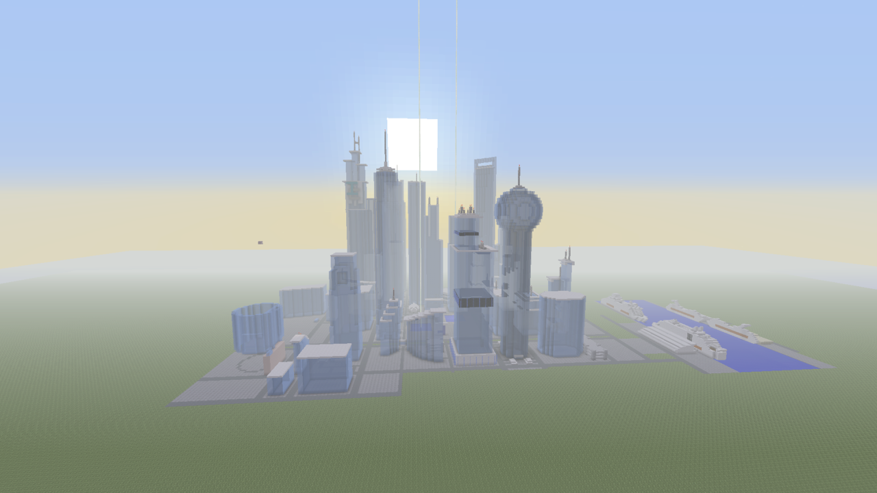 Delta City Mini-Model Minecraft Map