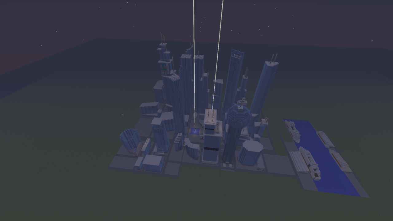 Delta City Mini-Model Minecraft Map