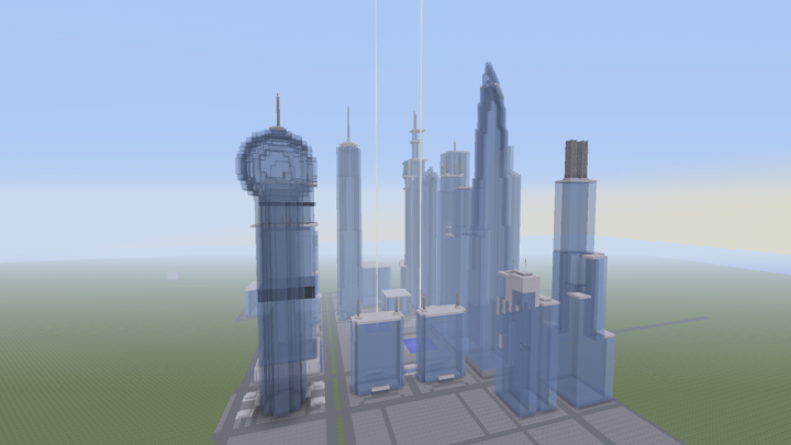 Delta City Mini-Model Minecraft Map