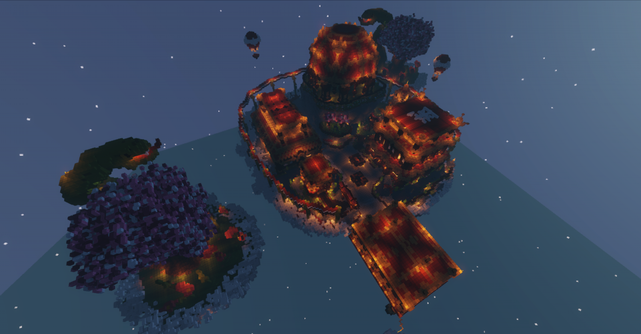 Japan Skyblock Spawn Minecraft Map