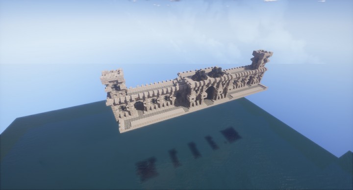 White Steampunk Walls Minecraft Map