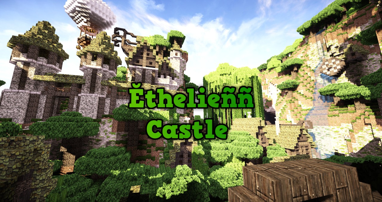Ĕthelieññ - Elven Castle and Village Minecraft Map