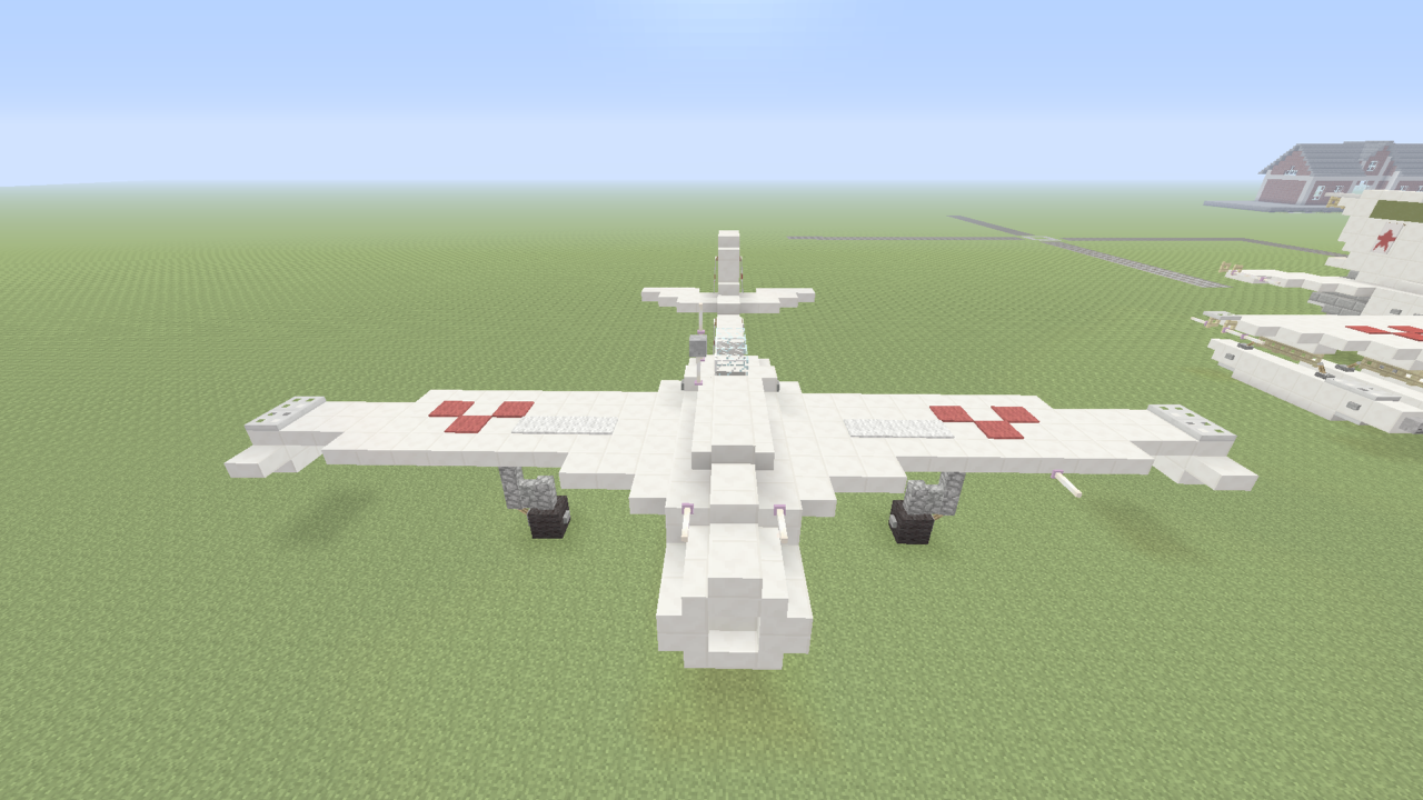 Soviet Yak-17 Fighter jet Minecraft Map