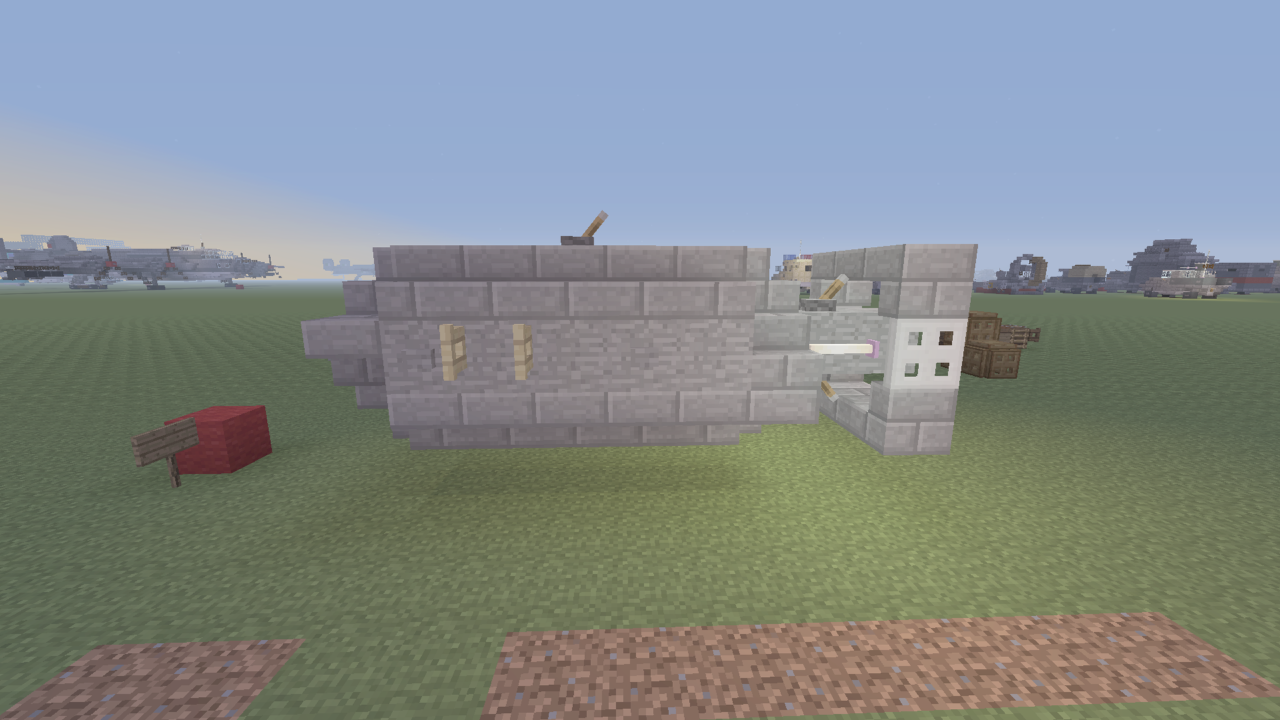 Little Boy atomic bomb Minecraft Map