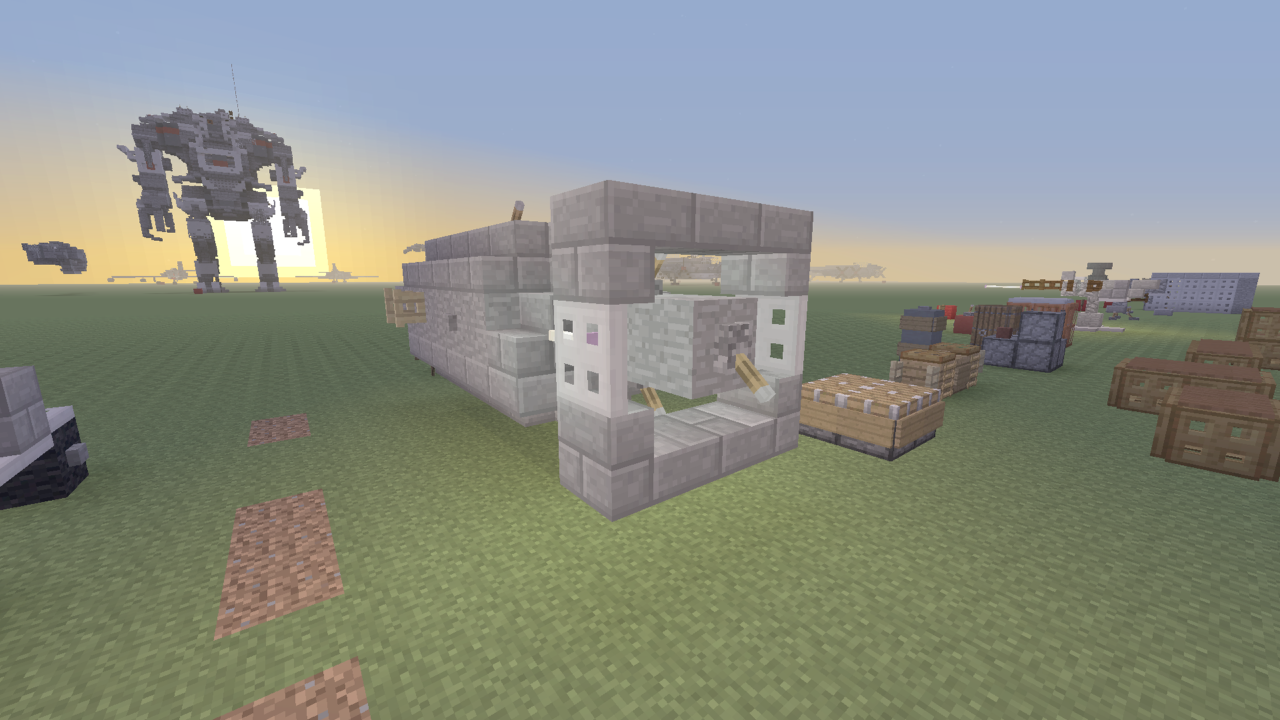 Little Boy atomic bomb Minecraft Map