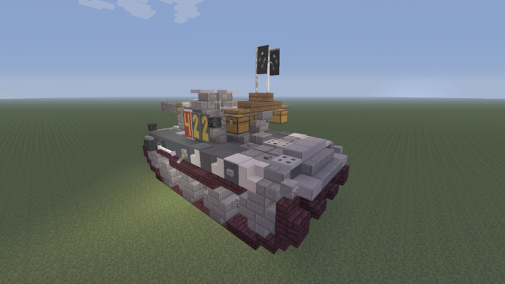 Valkyria Chronicles 3, 422nd's Nameless tank Minecraft Map