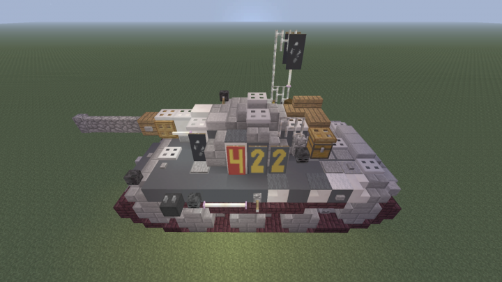 Valkyria Chronicles 3, 422nd's Nameless tank Minecraft Map