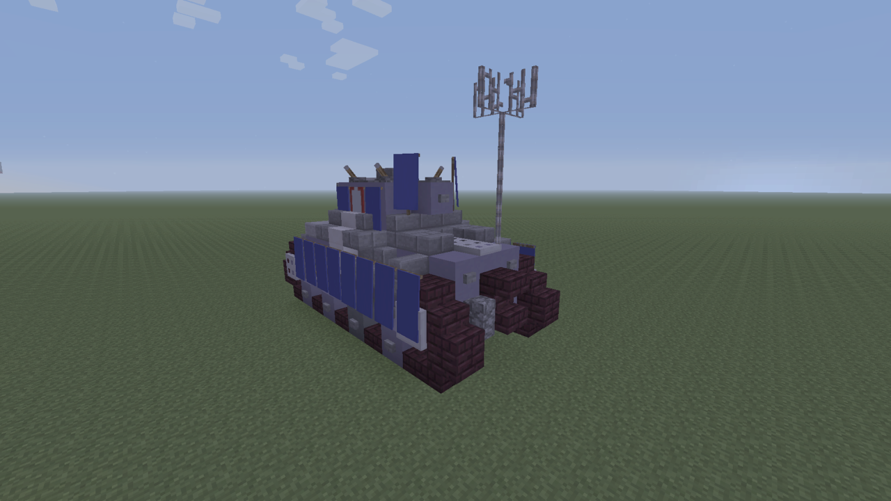 Valkyria Chronicles, Gallian Light tank Minecraft Map