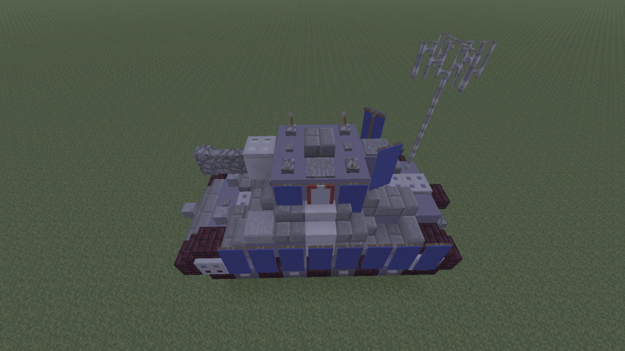 Valkyria Chronicles, Gallian Light tank Minecraft Map