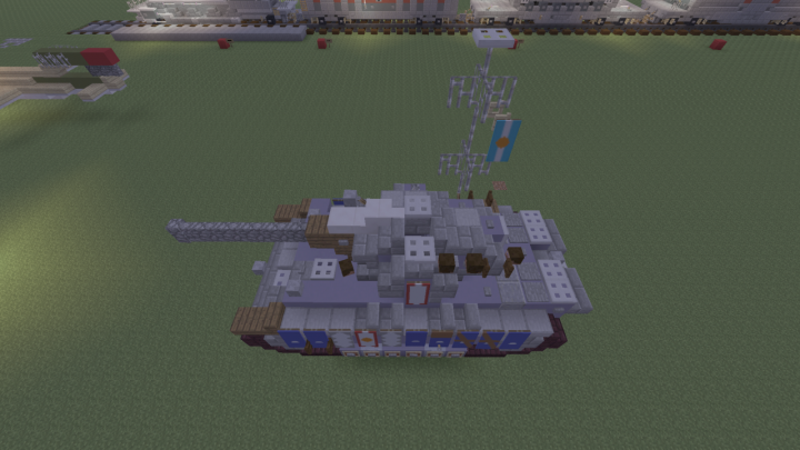 Valkyria Chronicles, Edelweiss prototype tank Minecraft Map