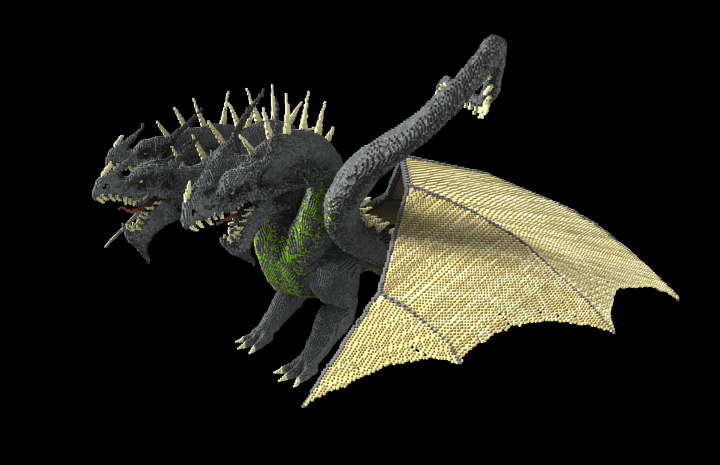 Hydra dragon Minecraft Map