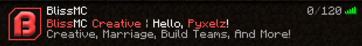 BlissMC Minecraft Server