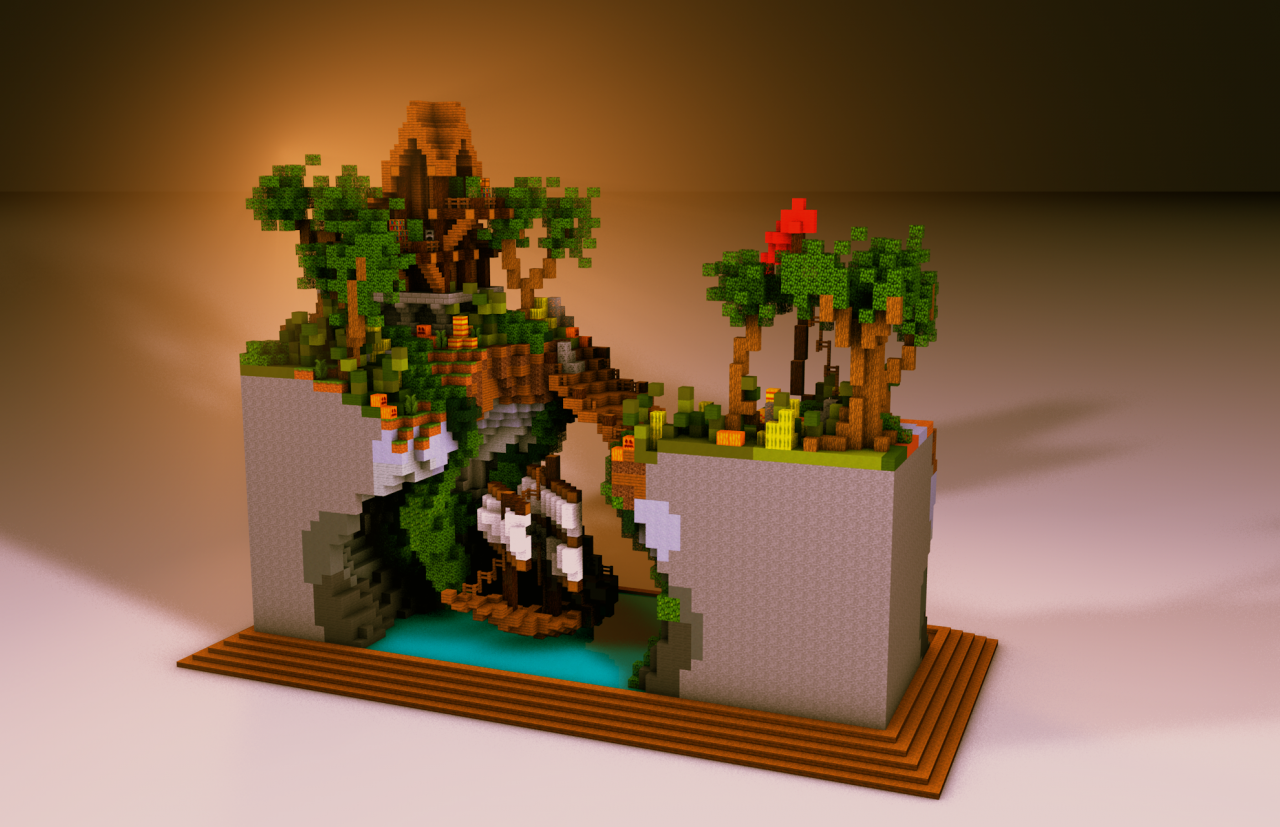 Small Rectangle Plot | Build By CrohPsh Minecraft Map