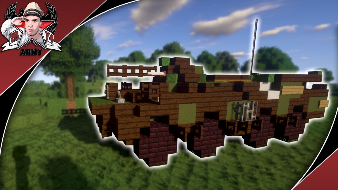 Modern Warfare BTR-80 | Amphibious Armored Personnel Carrier Minecraft Map