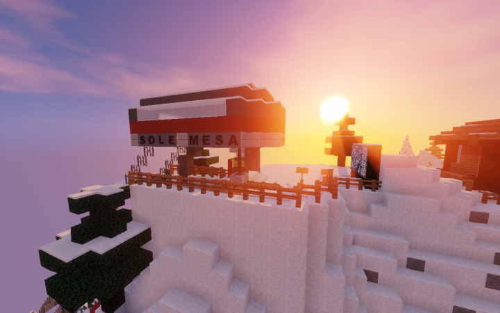 WORKING SKI RESORT 3.0- {with Realistic, Rideable Lifts}- [MINECRAFT 1. ...