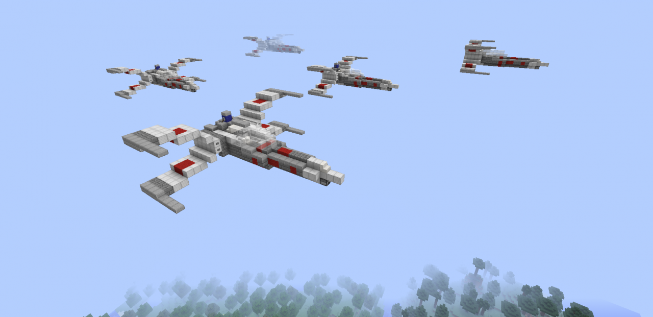 X-Wing Minecraft Project