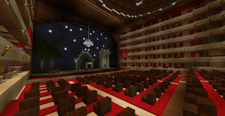 Babushka ballet theater Minecraft Map
