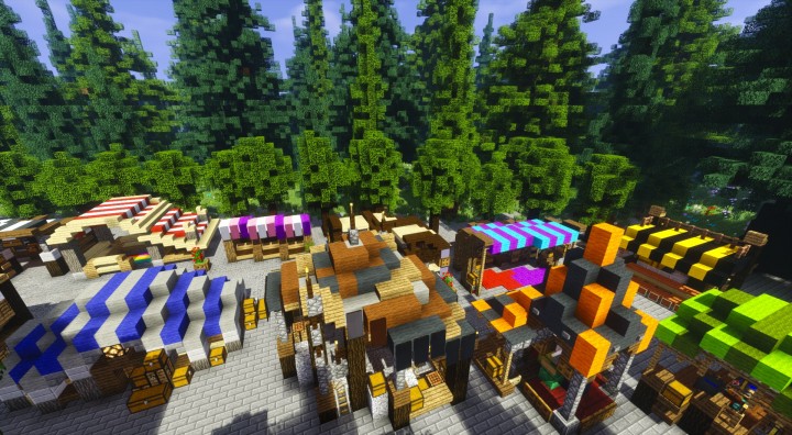 [Market / Shop] Bazaar Lariccia Minecraft Map