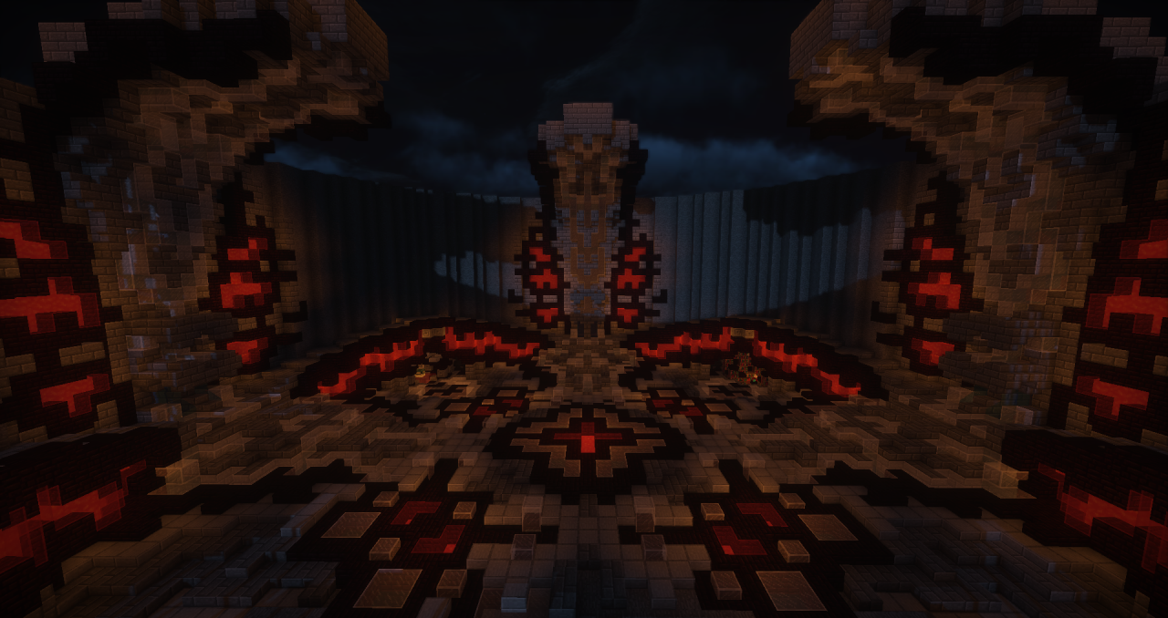 Omega liquid spawn and warp Minecraft Map