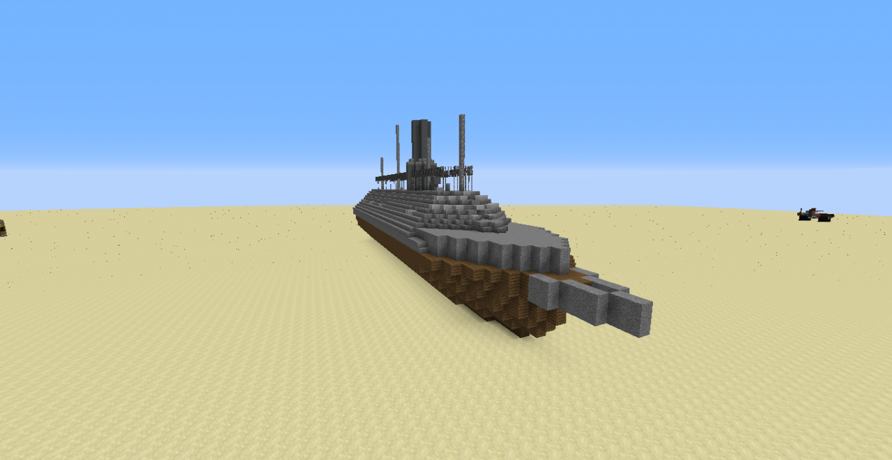 CSS Virginia Ironclad Minecraft Map