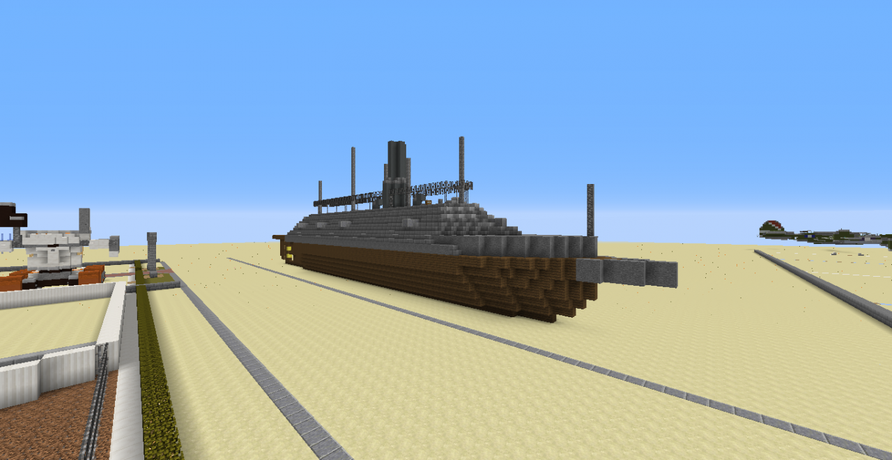 CSS Virginia Ironclad Minecraft Map