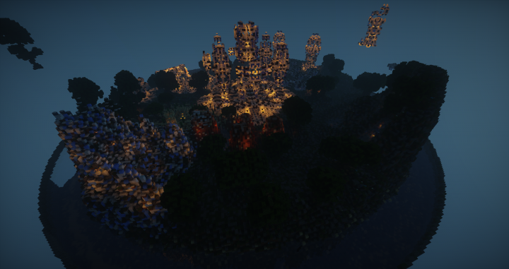 Omega Summer spawn and warp Minecraft Map