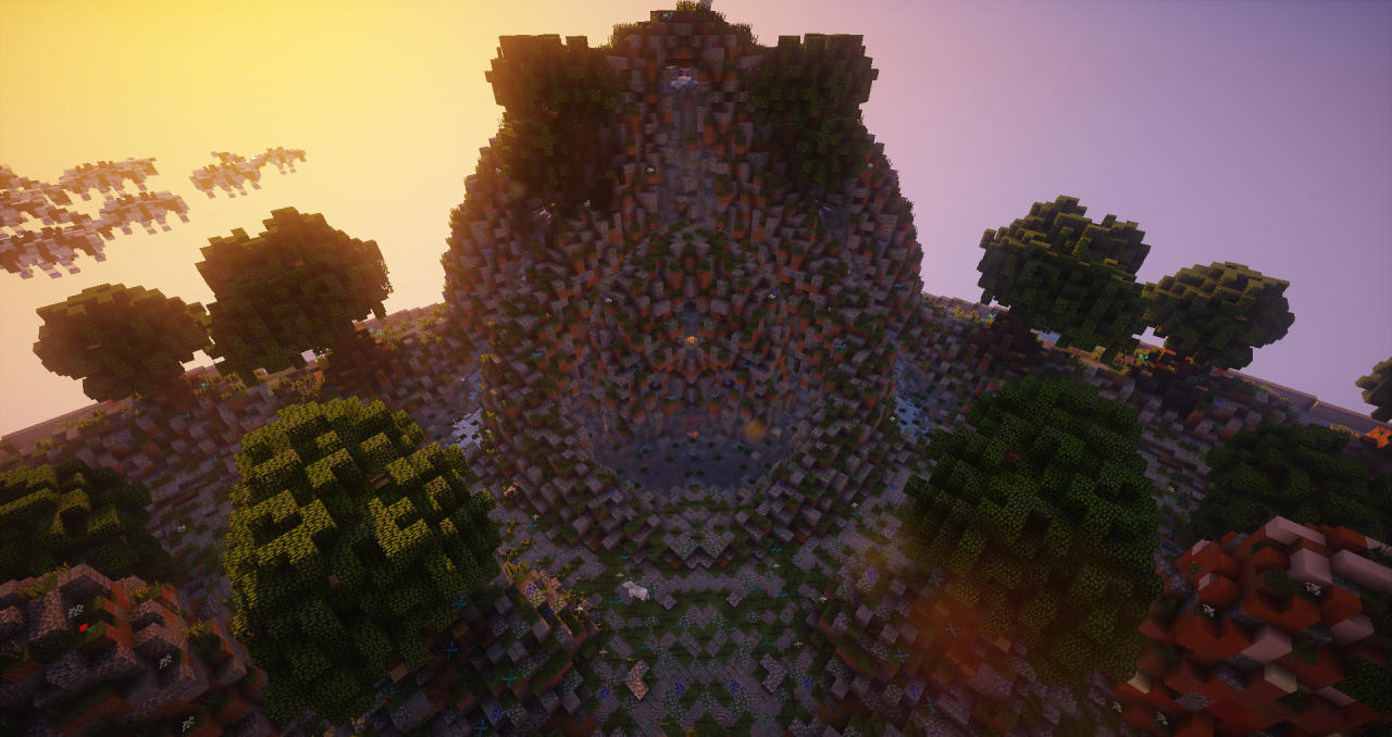 Omega Summer spawn and warp Minecraft Map