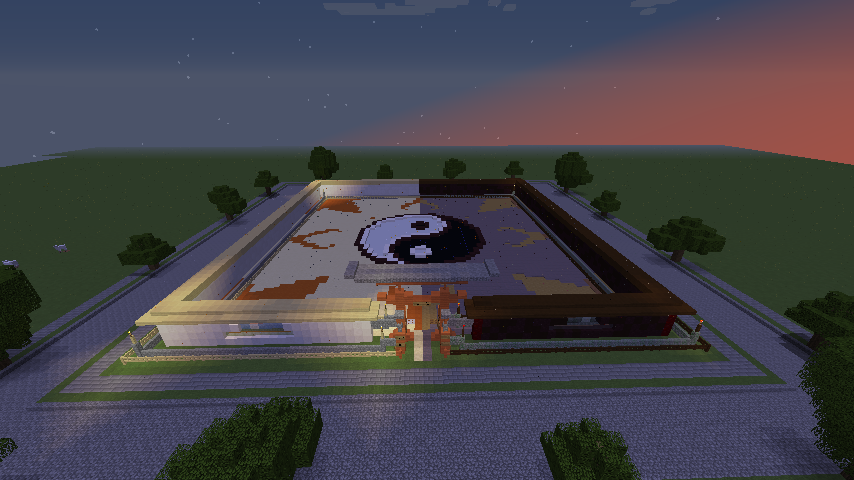Yin and Yang Minecraft Map