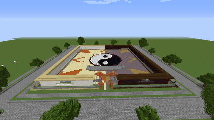 Yin and Yang Minecraft Map