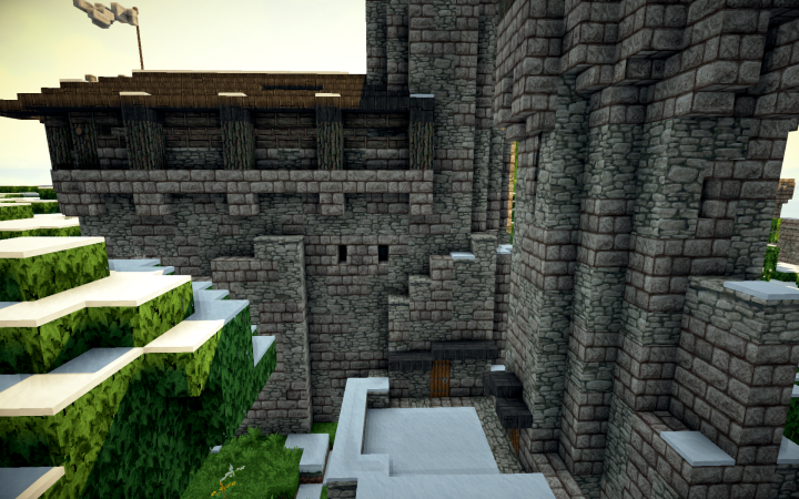 Game of Thrones. Winterfell. Minecraft Map