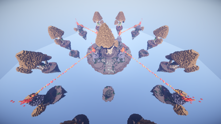 Stamina Towers - A Bed Wars Map Minecraft Map