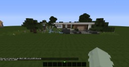 Simple Modern House 20x15 Minecraft Map