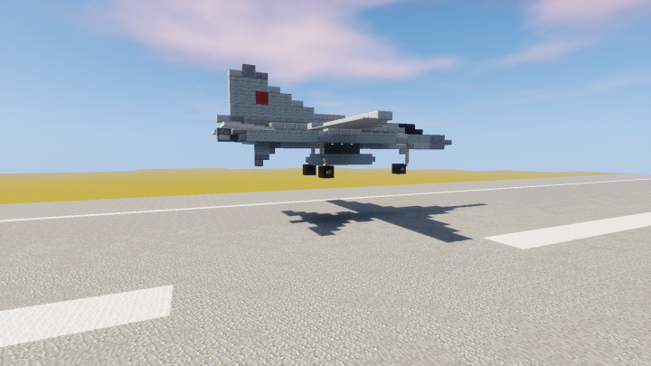 Mikoyan-Gurevich MiG-23M "Flogger" 1,5:1 Minecraft Map