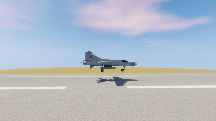 Mikoyan-Gurevich MiG-23M "Flogger" 1,5:1 Minecraft Map